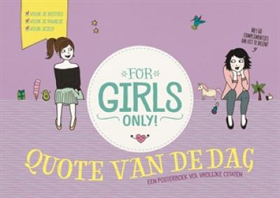 For Girls Only! - Standaard UitgeverijStandaard Uitgeverij